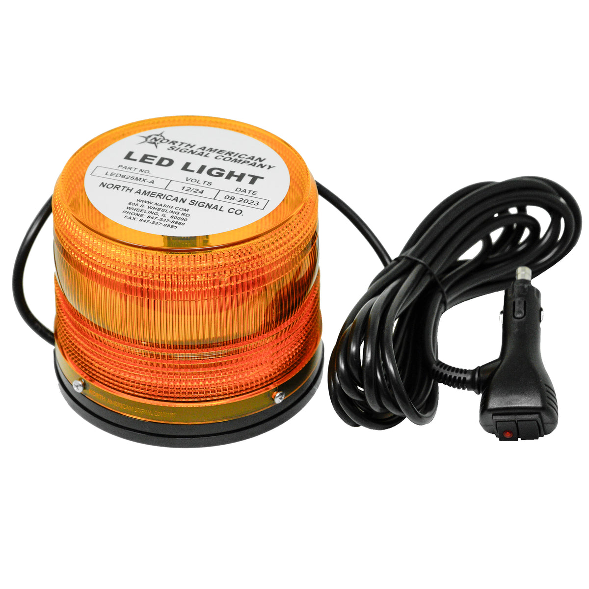 North American Signal LED625MX-A High Power LED Warning Light — Russo ...