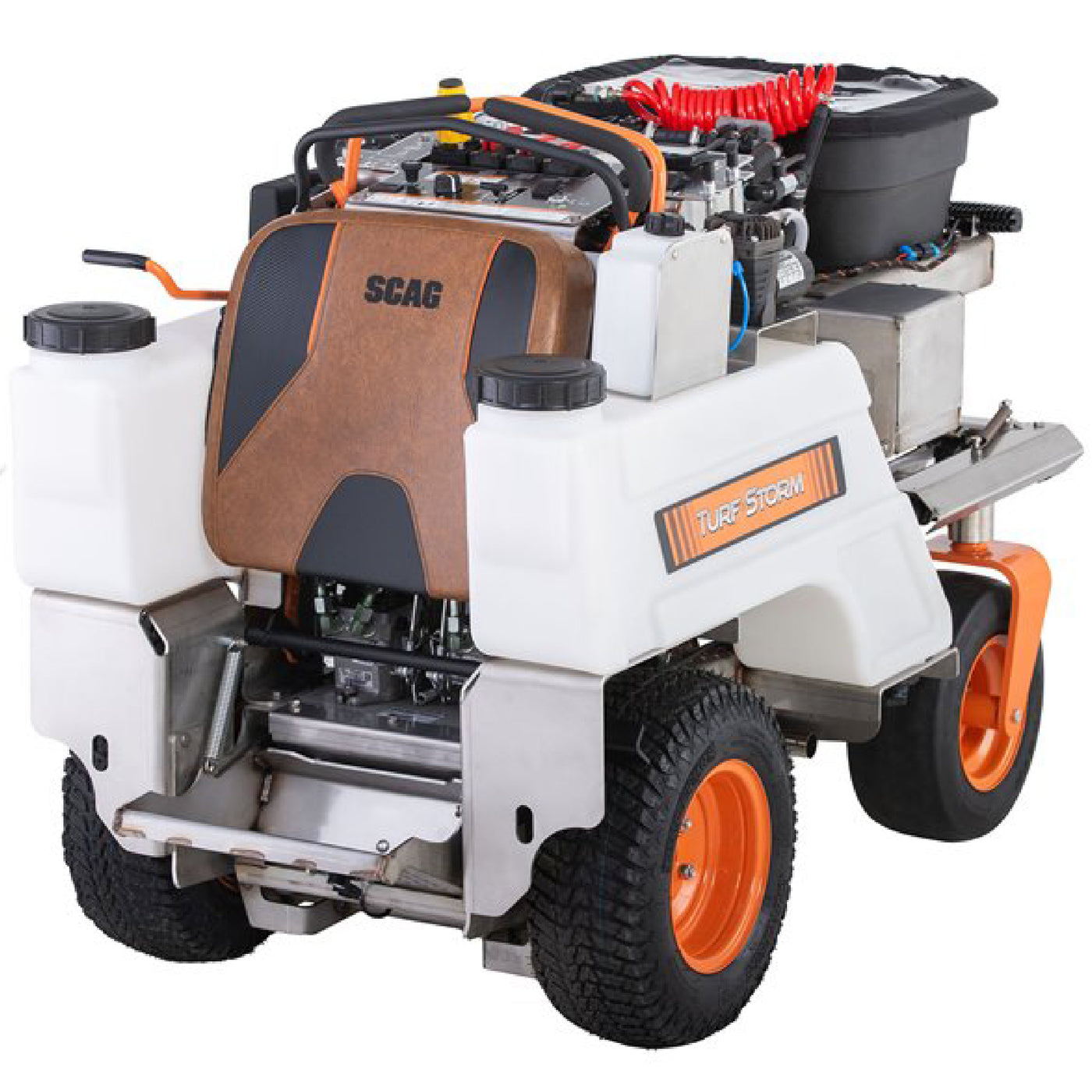 Scag Turf Storm Stand-On Spreader Sprayer — Russo Power Equipment