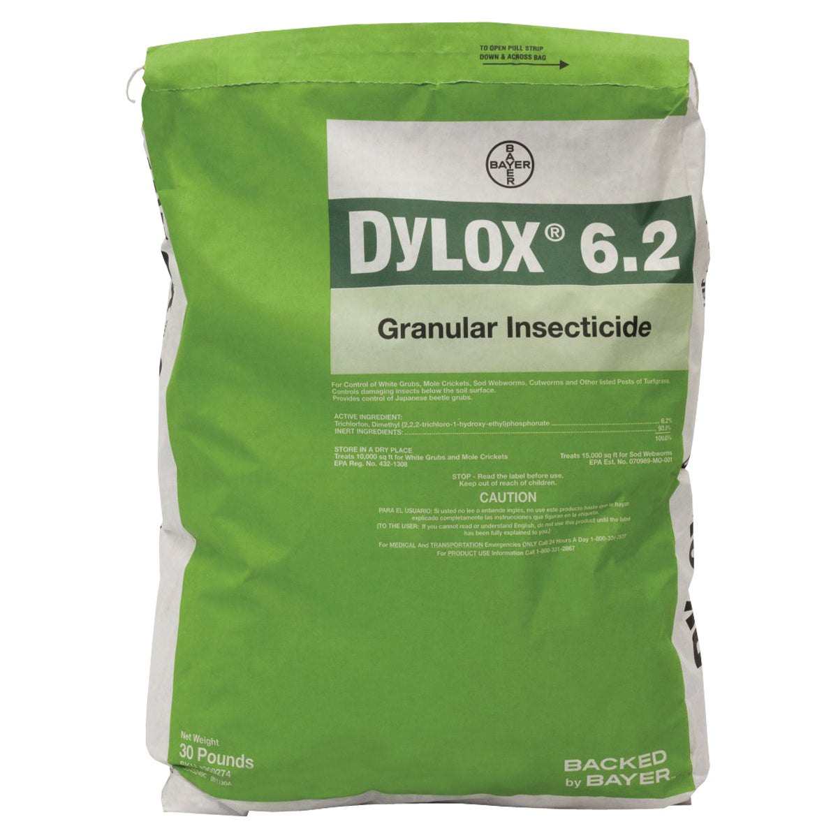 Dylox 6.2 Granular Insecticide 30 LB — Russo Power Equipment