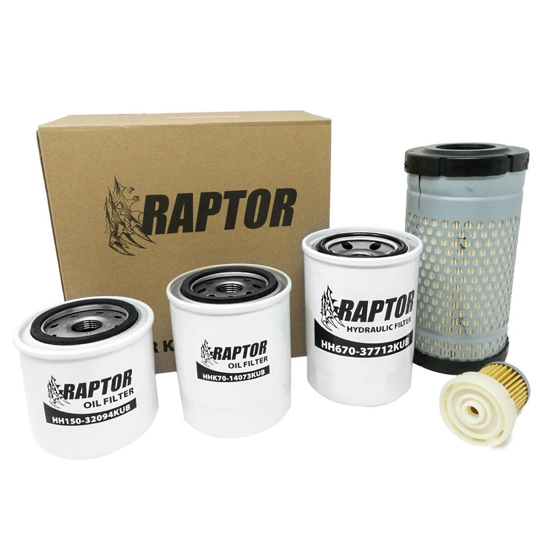 Service Maintenance Tractor Filter Kit Fits Kubota B2320 B2620 B2920 H ...
