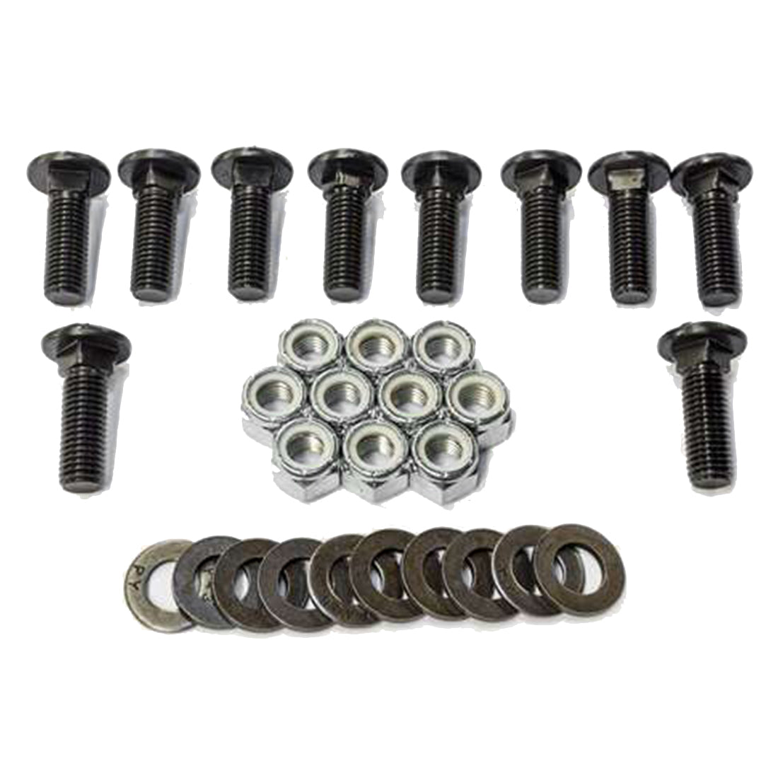 Boss BAX00096 Cutting Edge Bolt Kit (10ft) 5/8 in. x 2 in. — Russo ...