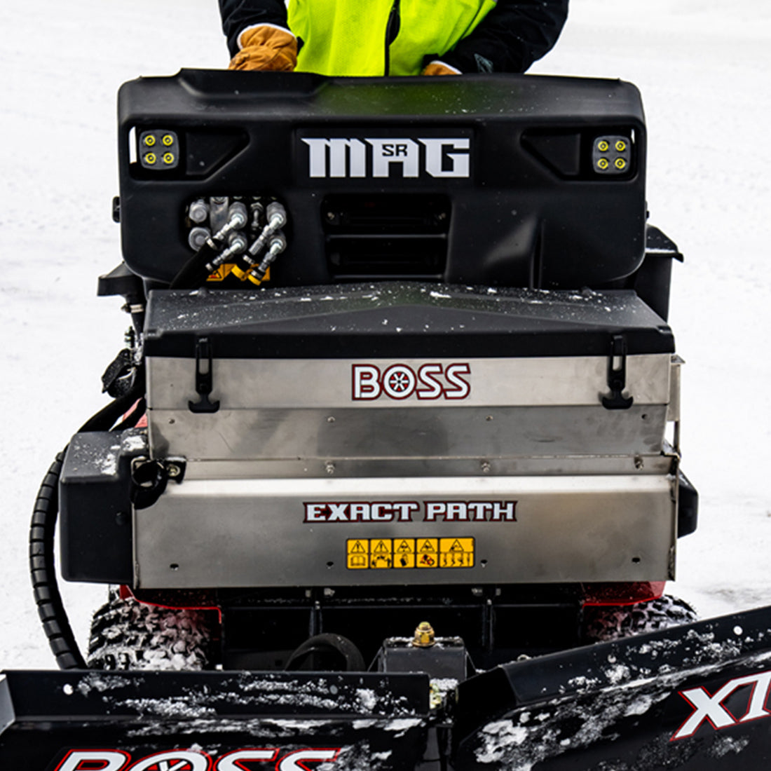 BOSS SR MAG Drop Spreader Exact Path Attachment — Russo Power Equipment